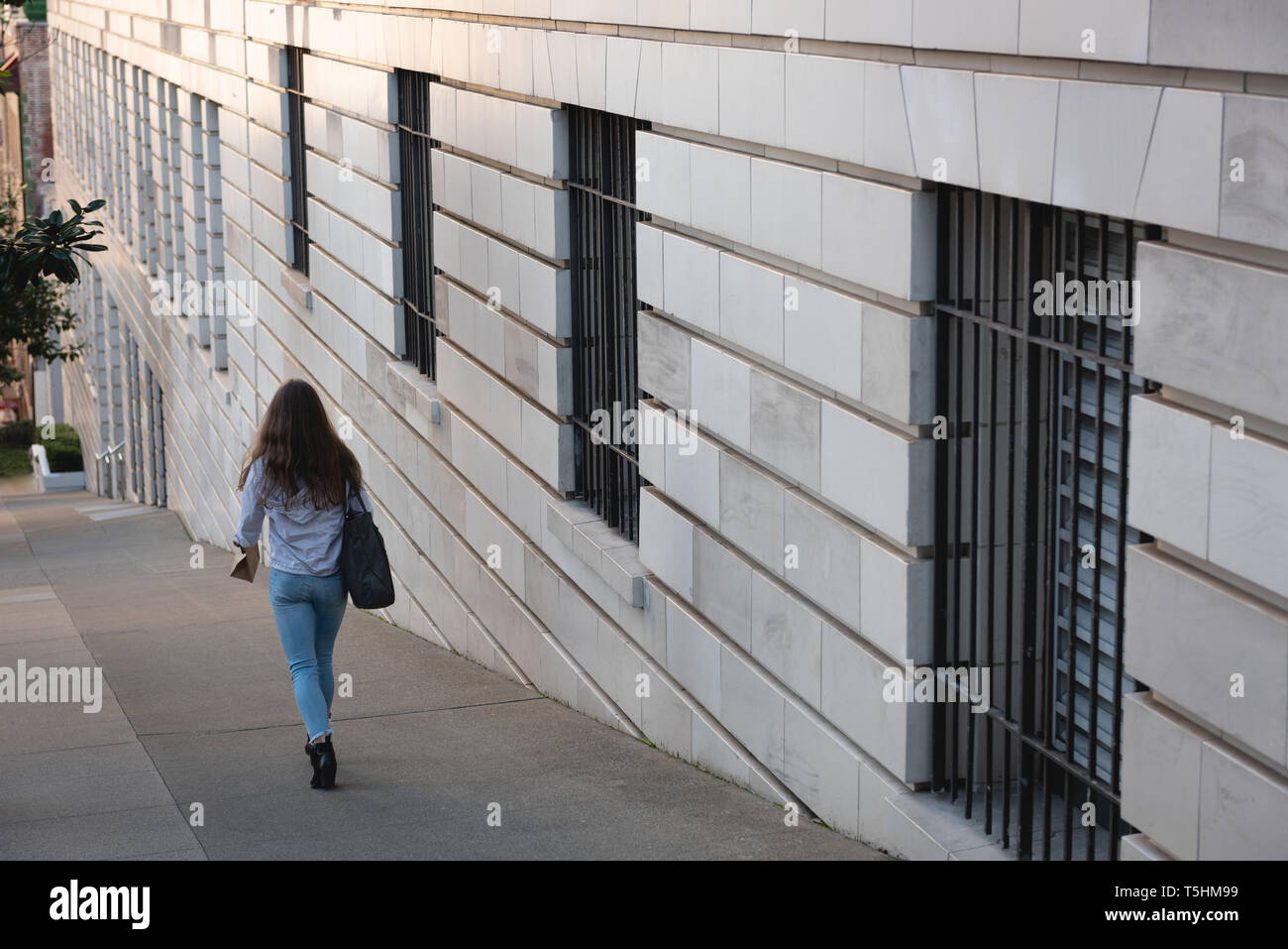 Walking on pavement hi-res stock photography and images - Alamy
