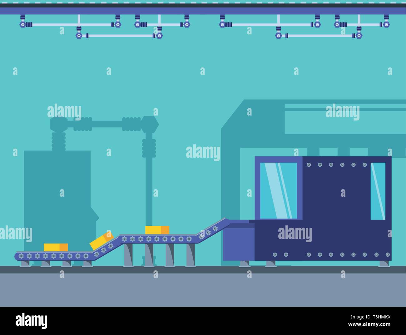 Factory scene assembly line hi-res stock photography and images - Alamy