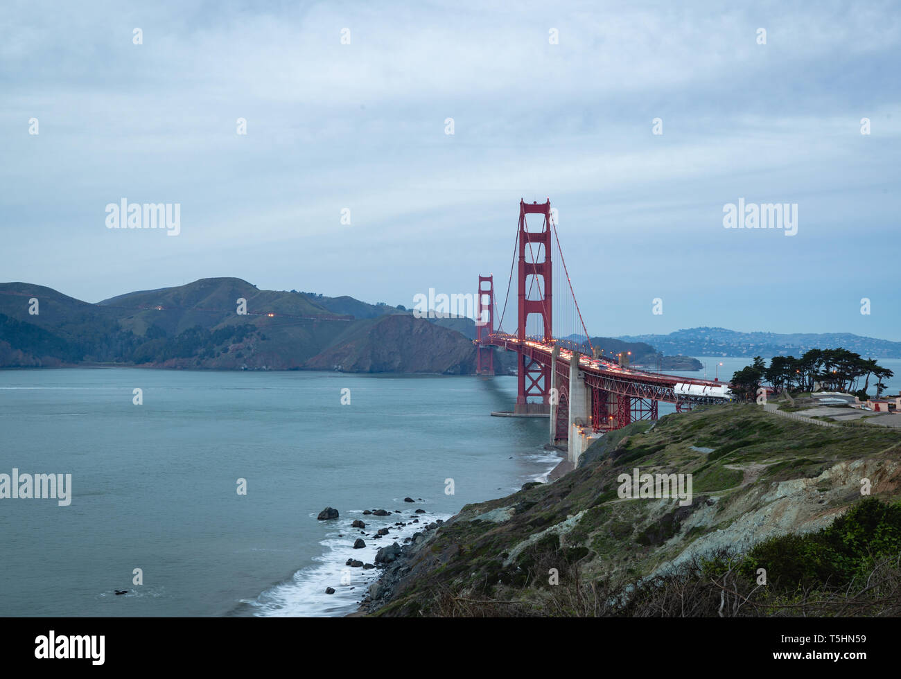 View of golden gate bridge Stock Photo - Alamy