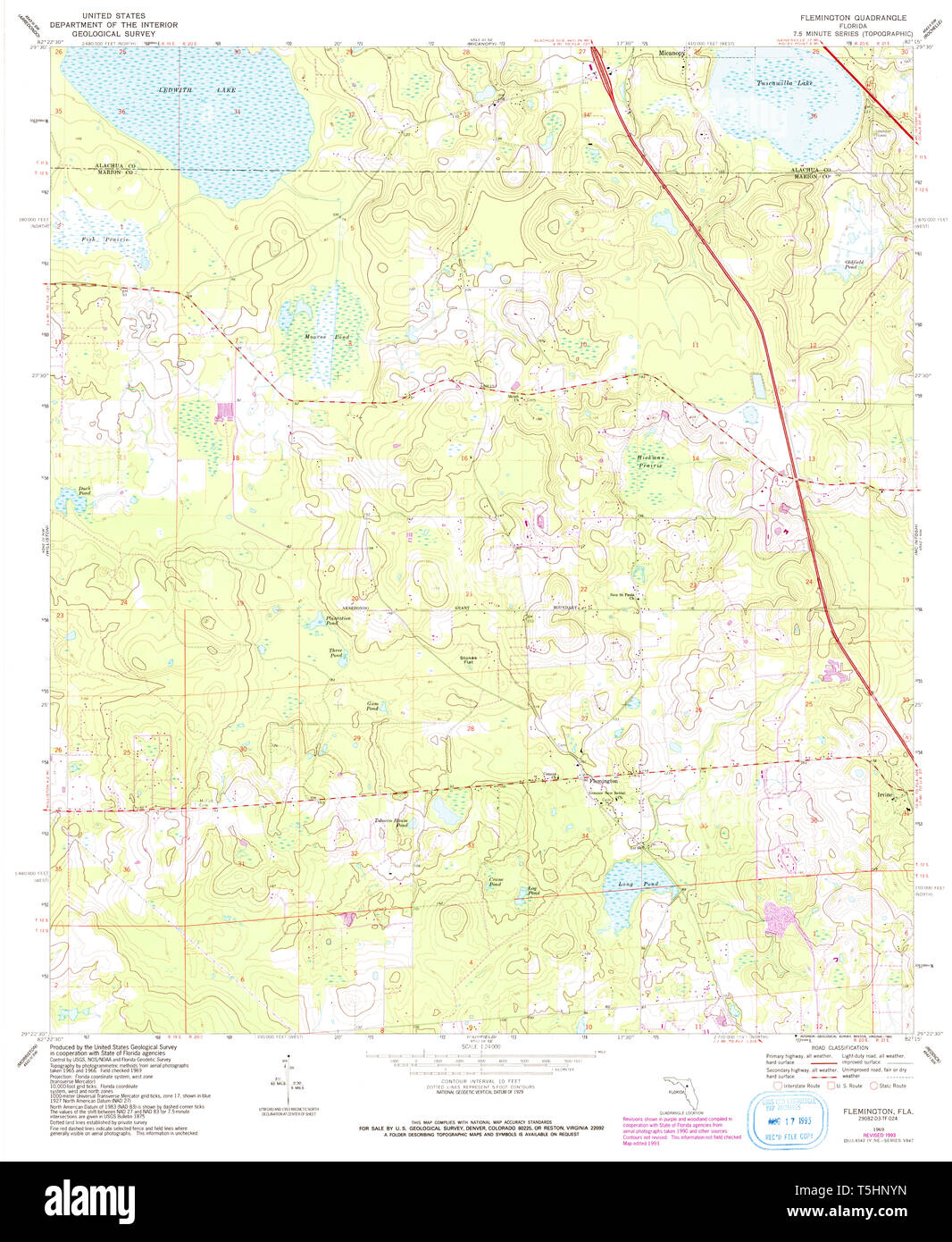 Flemington map hi-res stock photography and images - Alamy