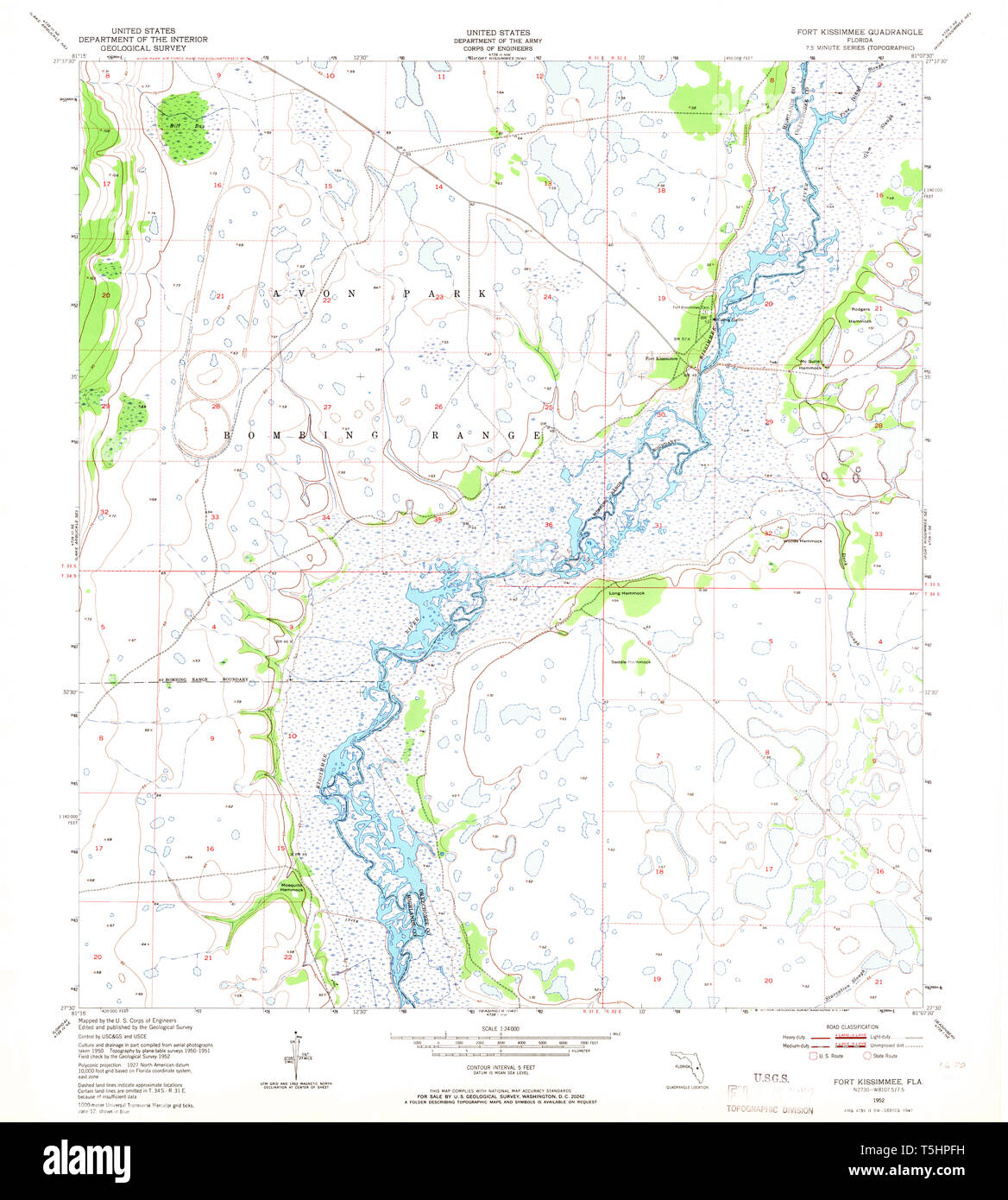 Map of kissimmee hi-res stock photography and images - Alamy