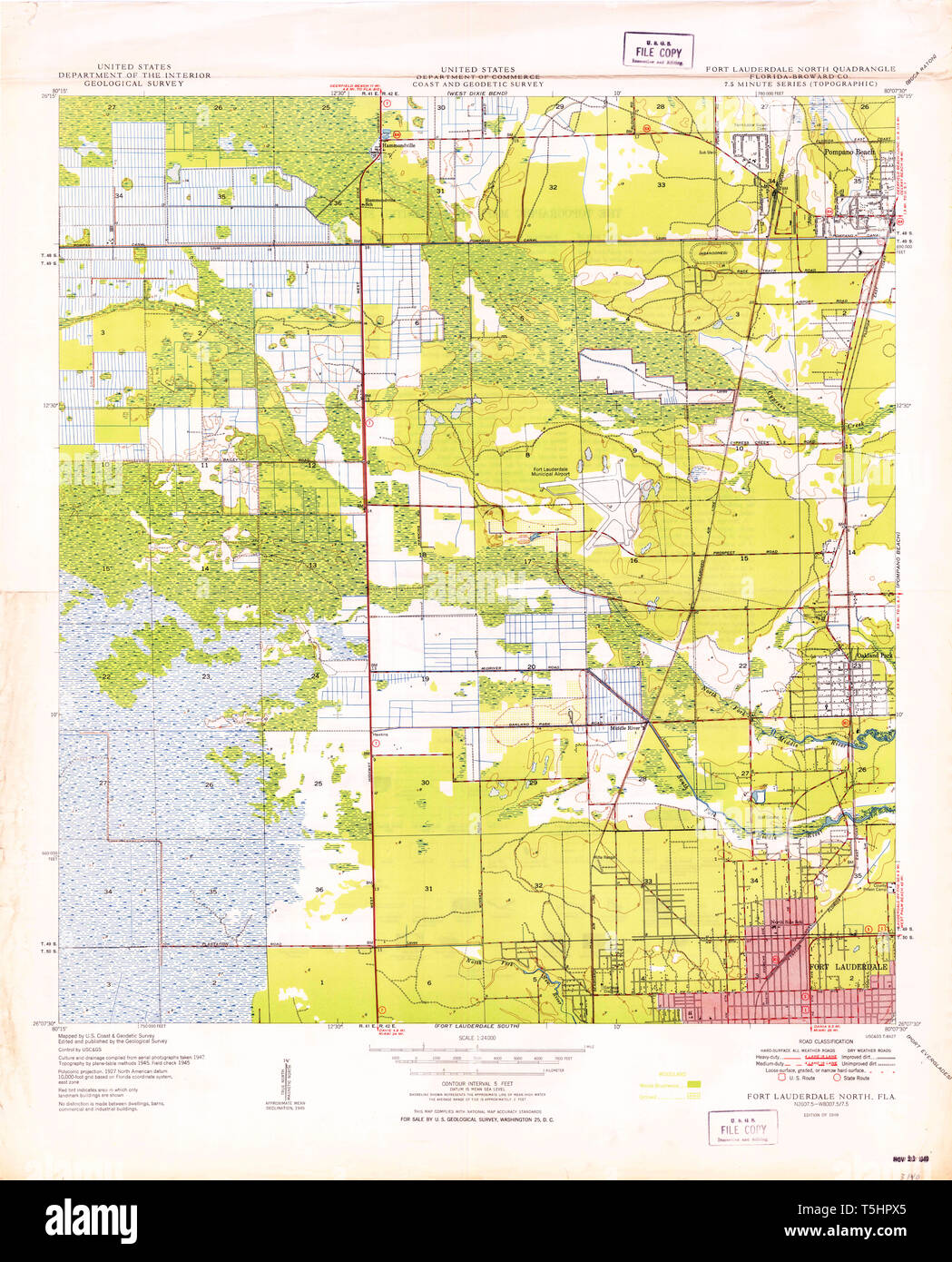 Landfills Fort Lauderdale Florida Map