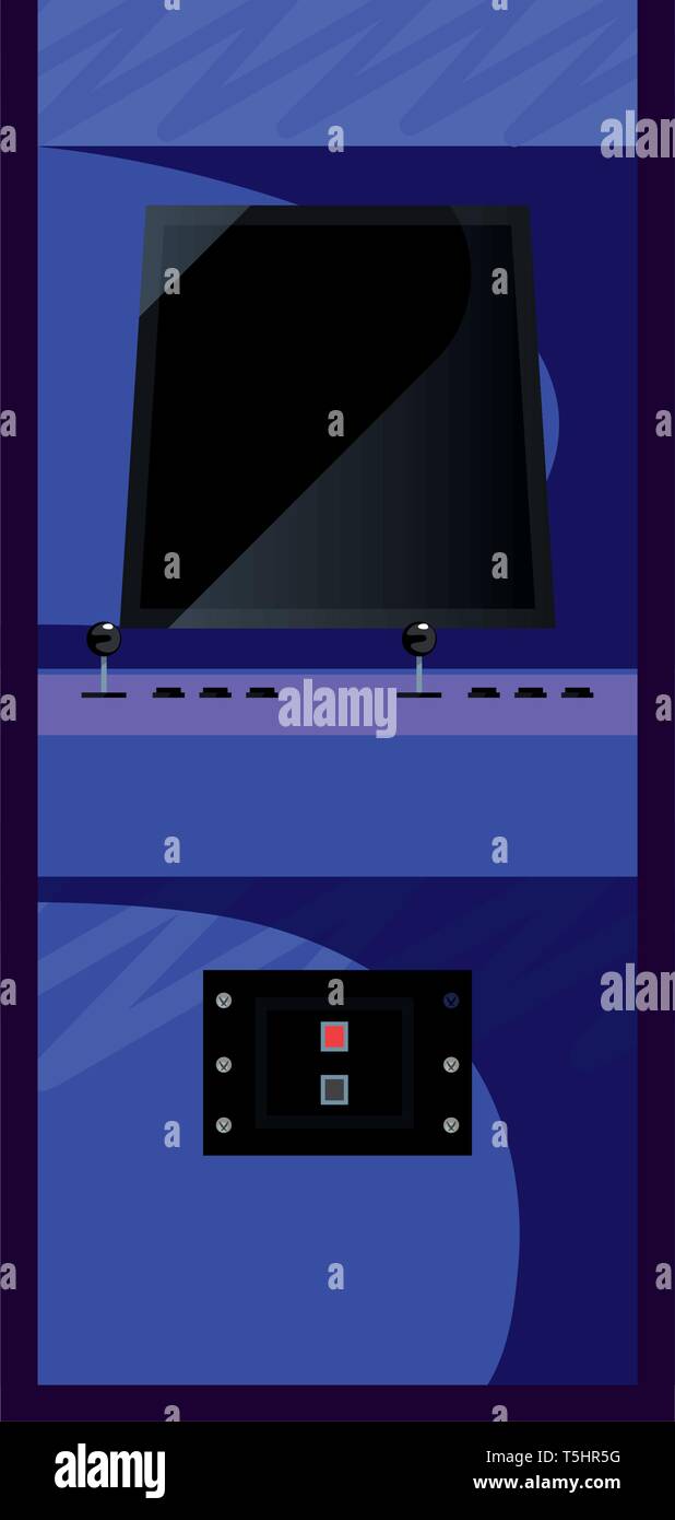 arcade machine video game retro vector illustration design Stock Vector ...