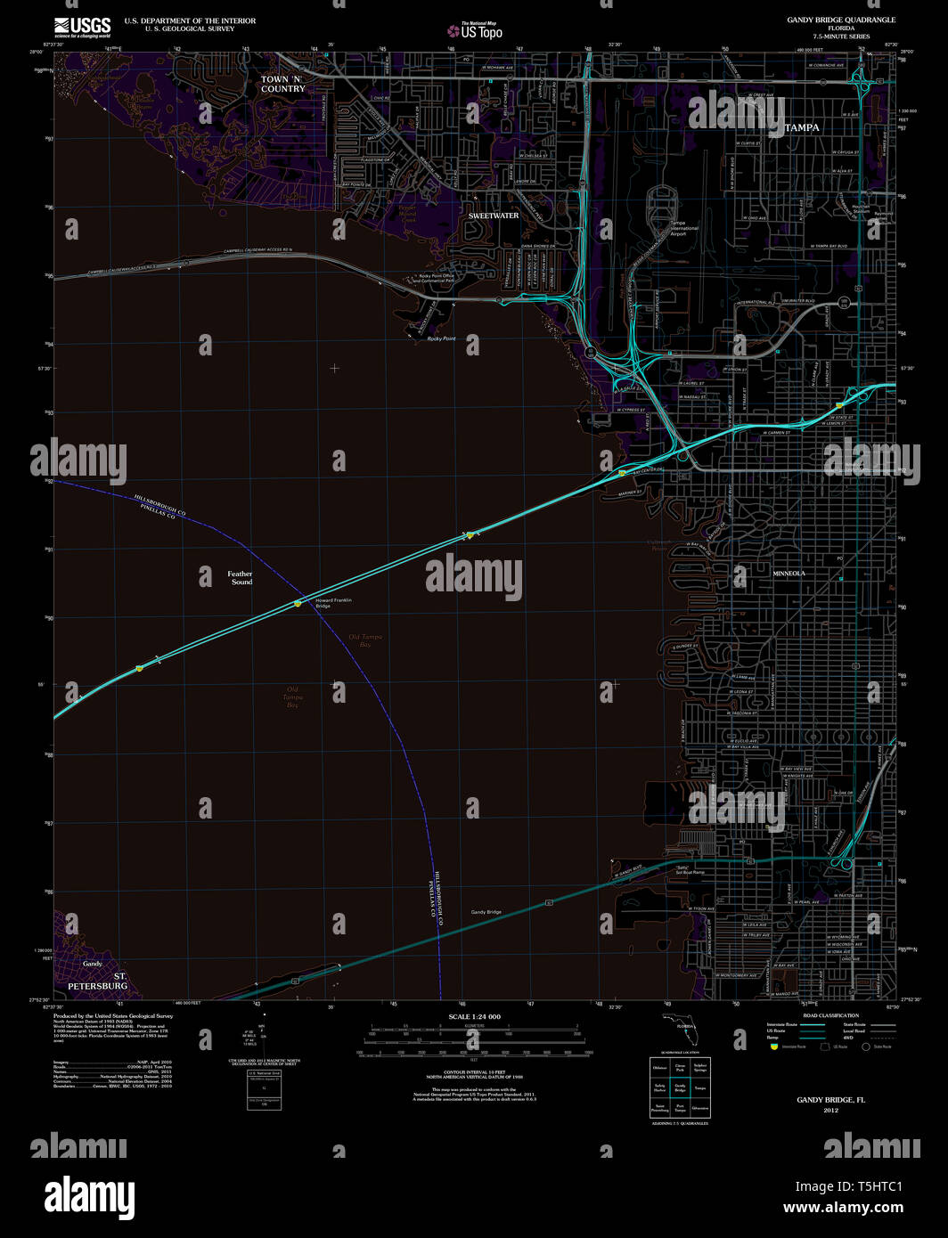 Gandy bridge hi-res stock photography and images - Alamy