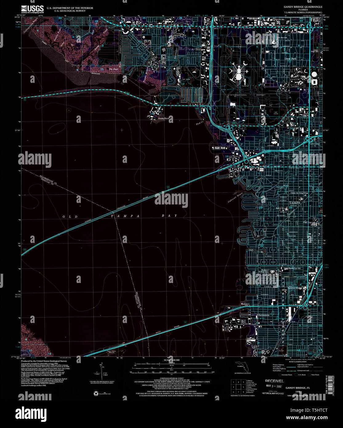 Gandy bridge hi-res stock photography and images - Alamy