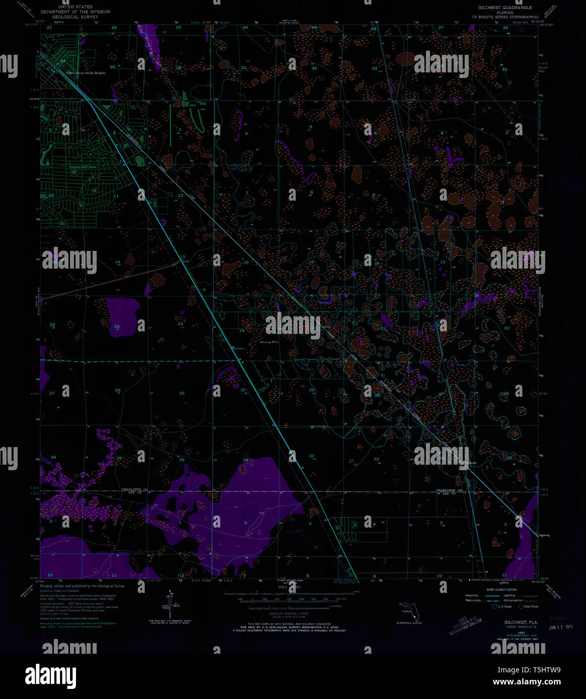 Gilchrist map hi-res stock photography and images - Alamy