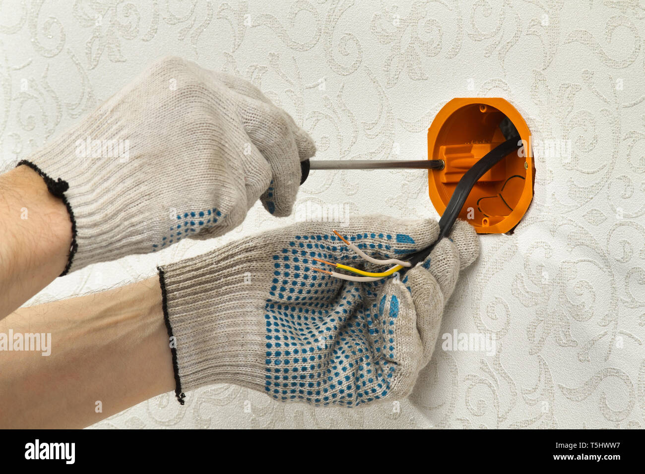 Electricity installation hi-res stock photography and images - Alamy