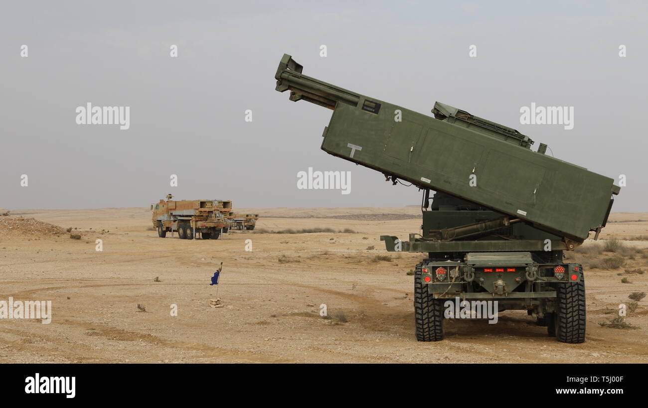 Qatari Artillery Saturation Rocket System and U.S. High-Mobility ...