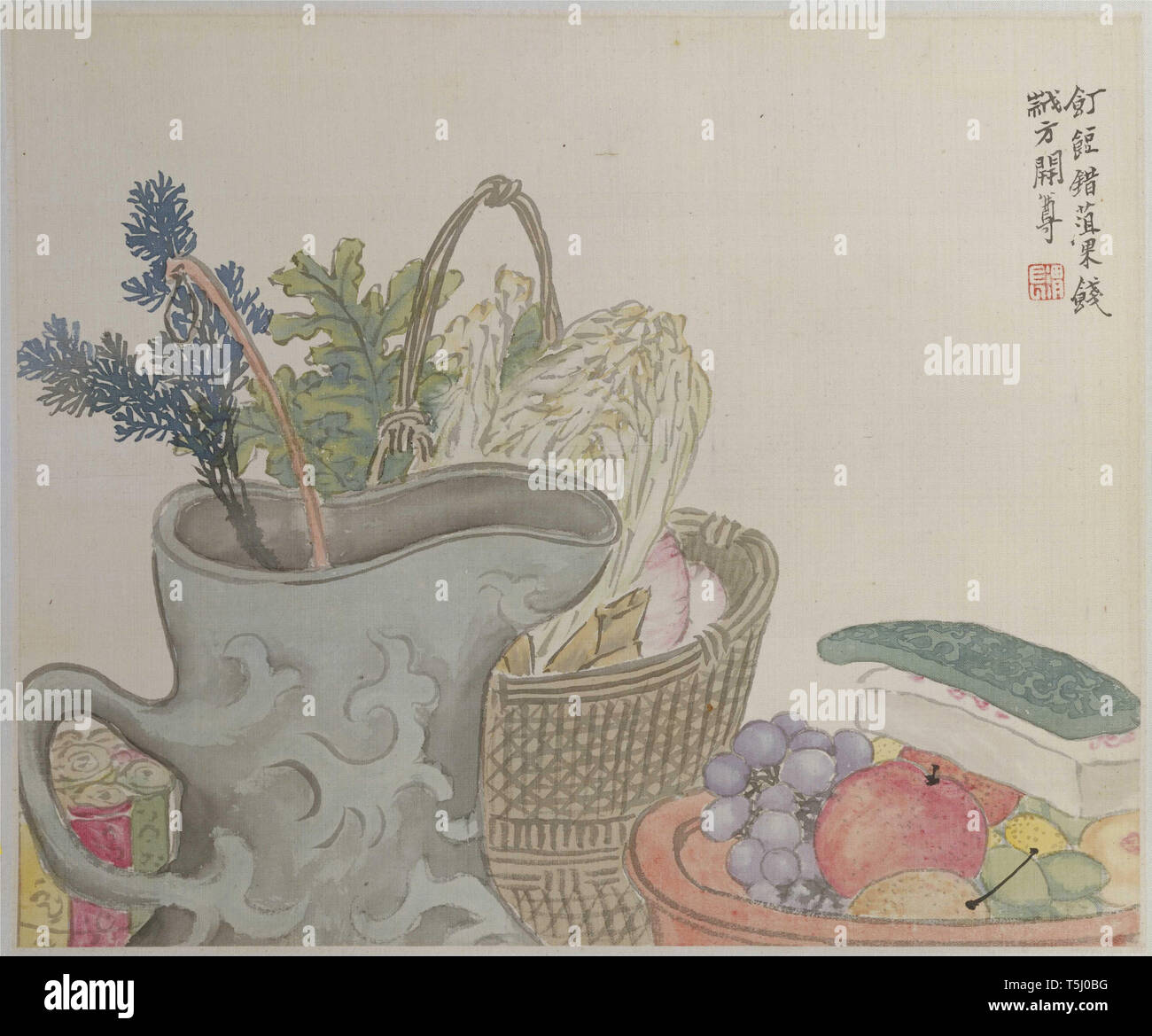 Ren xiong painting hi-res stock photography and images - Alamy