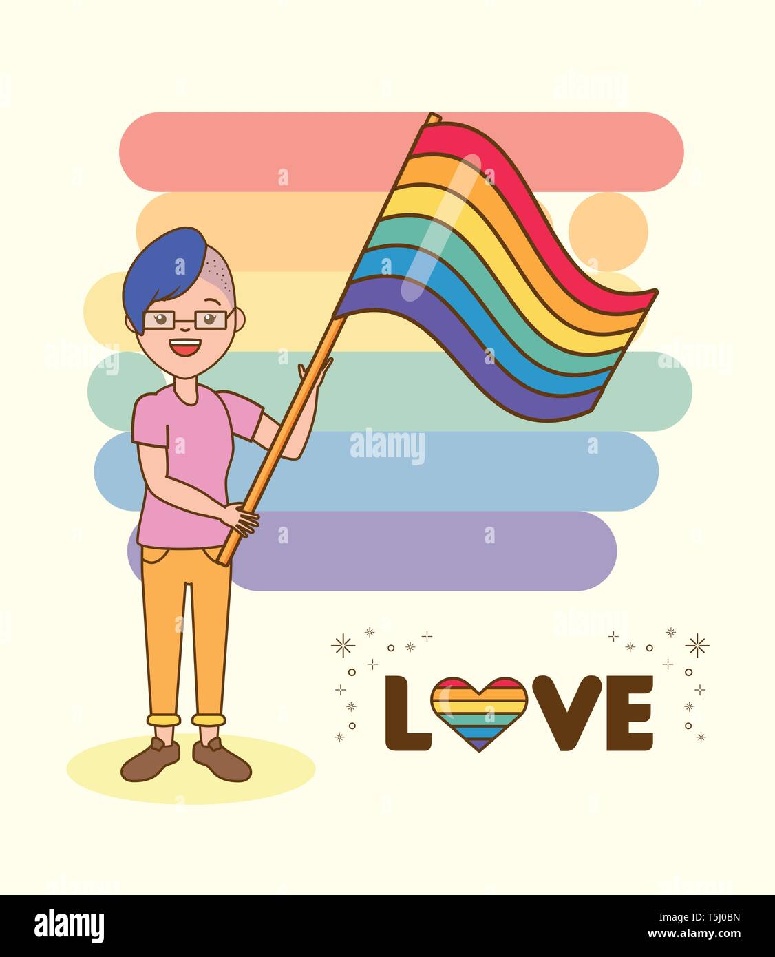 people lgbt pride Stock Vector Image & Art - Alamy