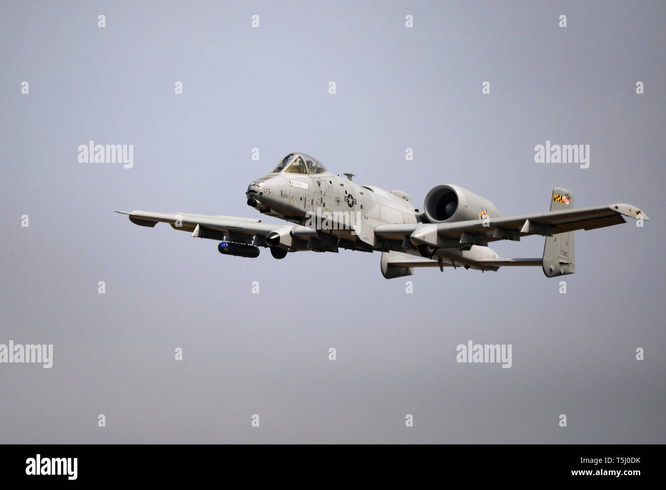 U.S. Air Force A-10C Thunderbolt II, from the 175th Wing of the ...