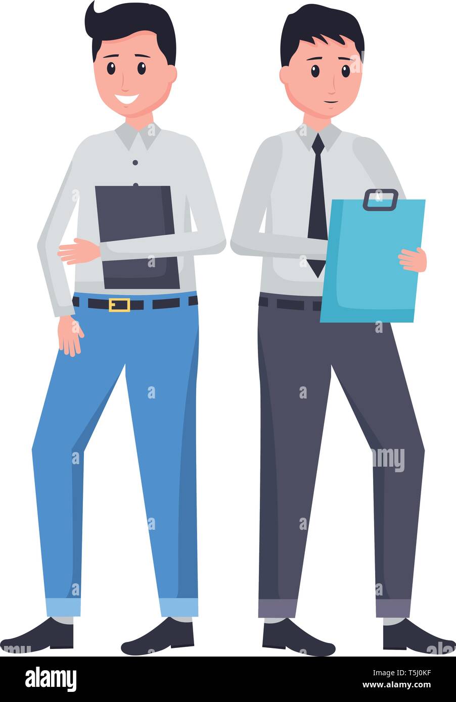 men employee office Stock Vector Image & Art - Alamy