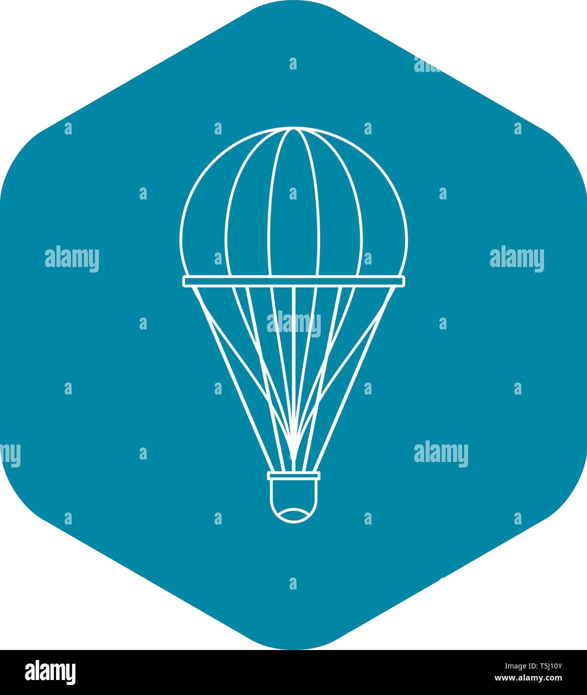 Aerostat icon, outline style Stock Vector Image & Art - Alamy