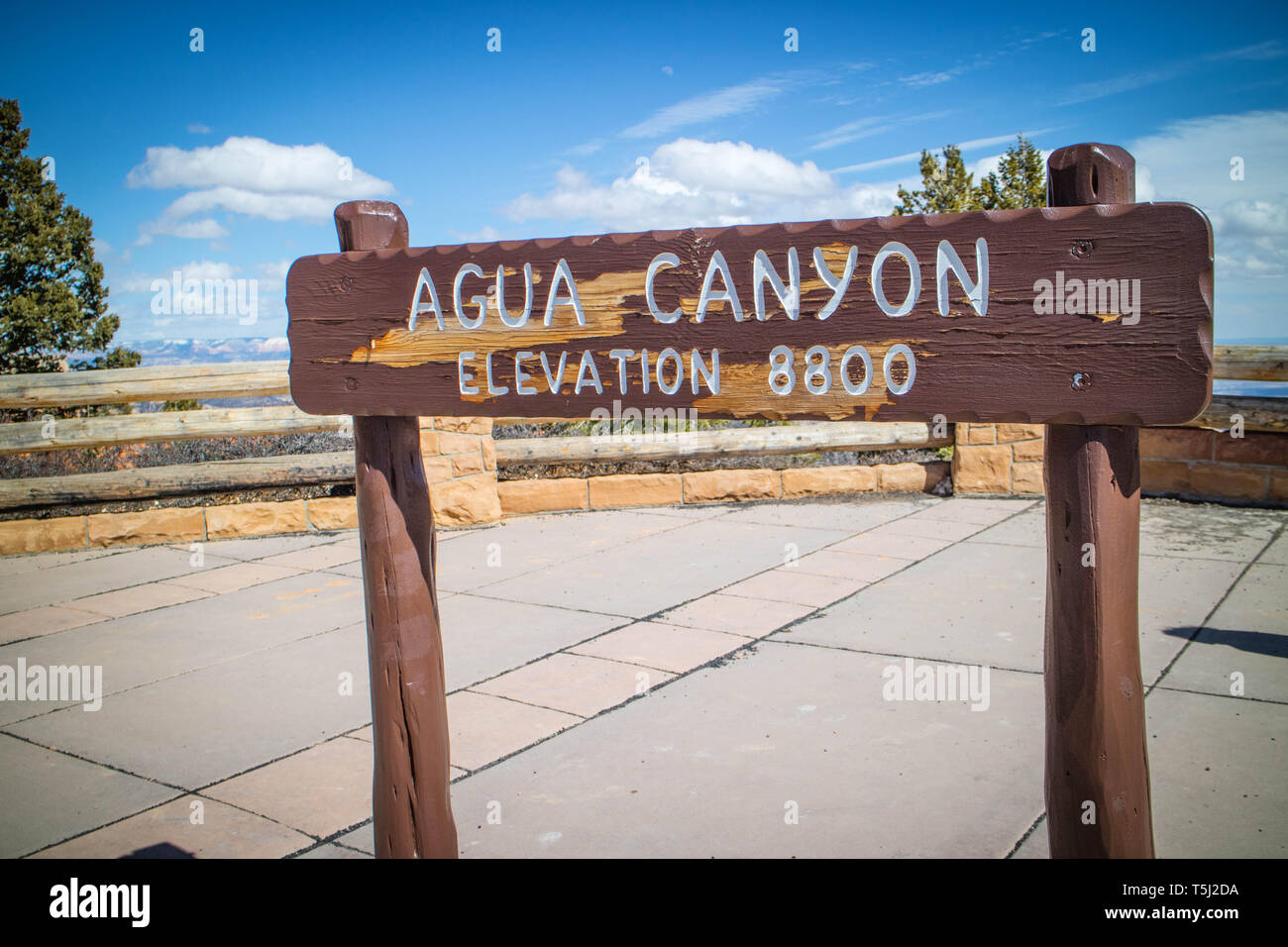 Bryce Canyon National Park, UT, USA - March 25, 2018: The Agua Canyon ...