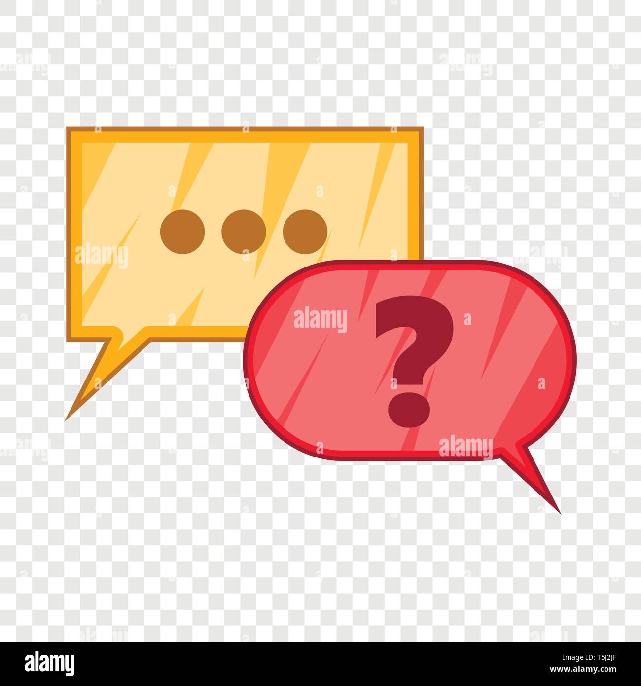 Question icon, cartoon style Stock Vector Image & Art - Alamy
