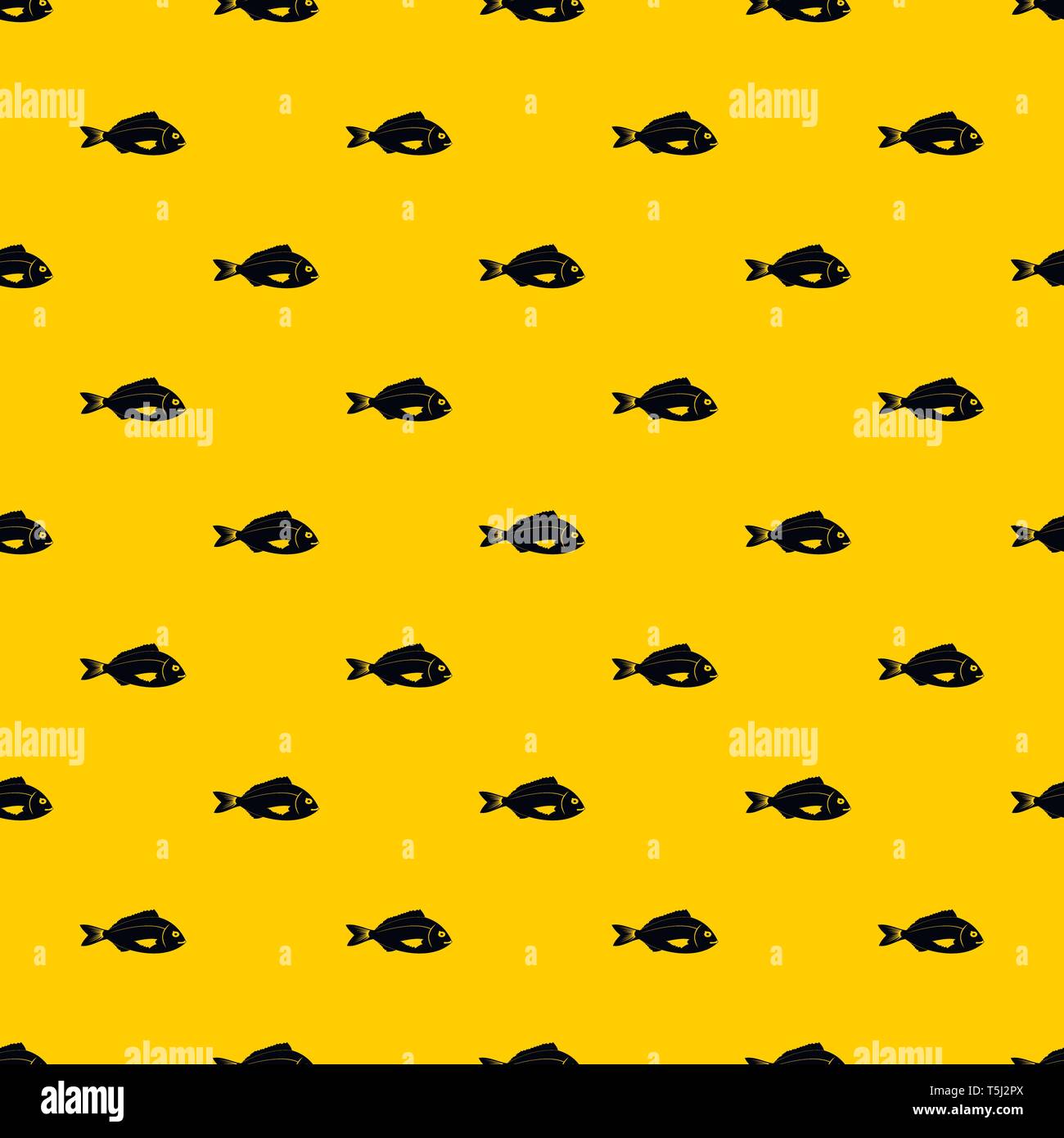 Fish pattern vector Stock Vector Image & Art - Alamy