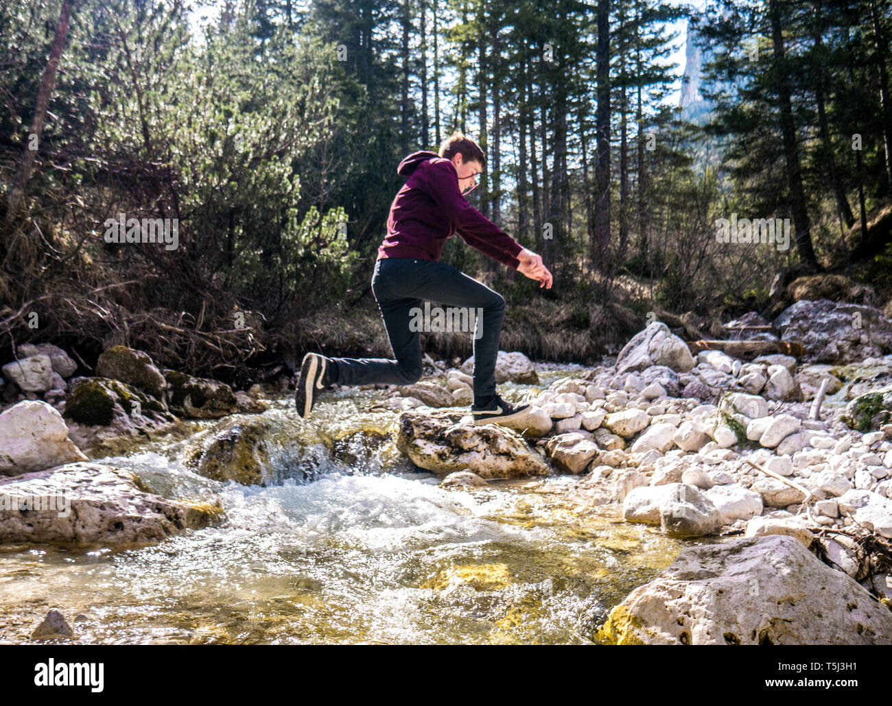 Jump into freedom hi-res stock photography and images - Alamy