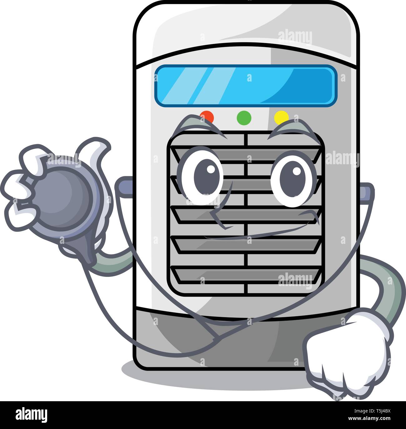 Medical equipment on wall Stock Vector Images - Alamy