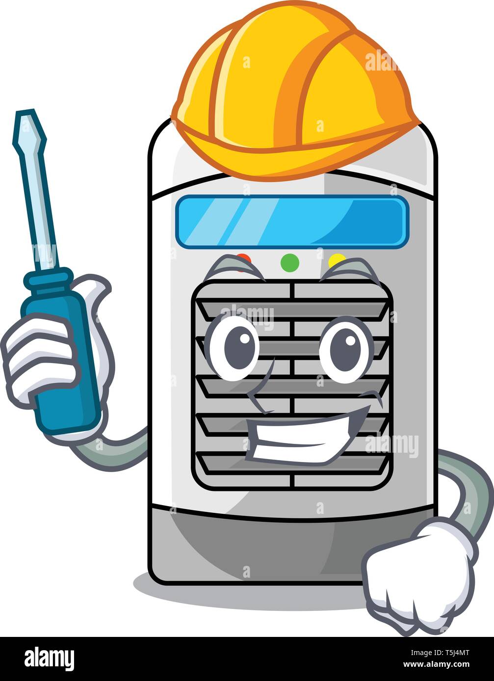 Automotive air cooler in the cartoon shape Stock Vector Image & Art - Alamy