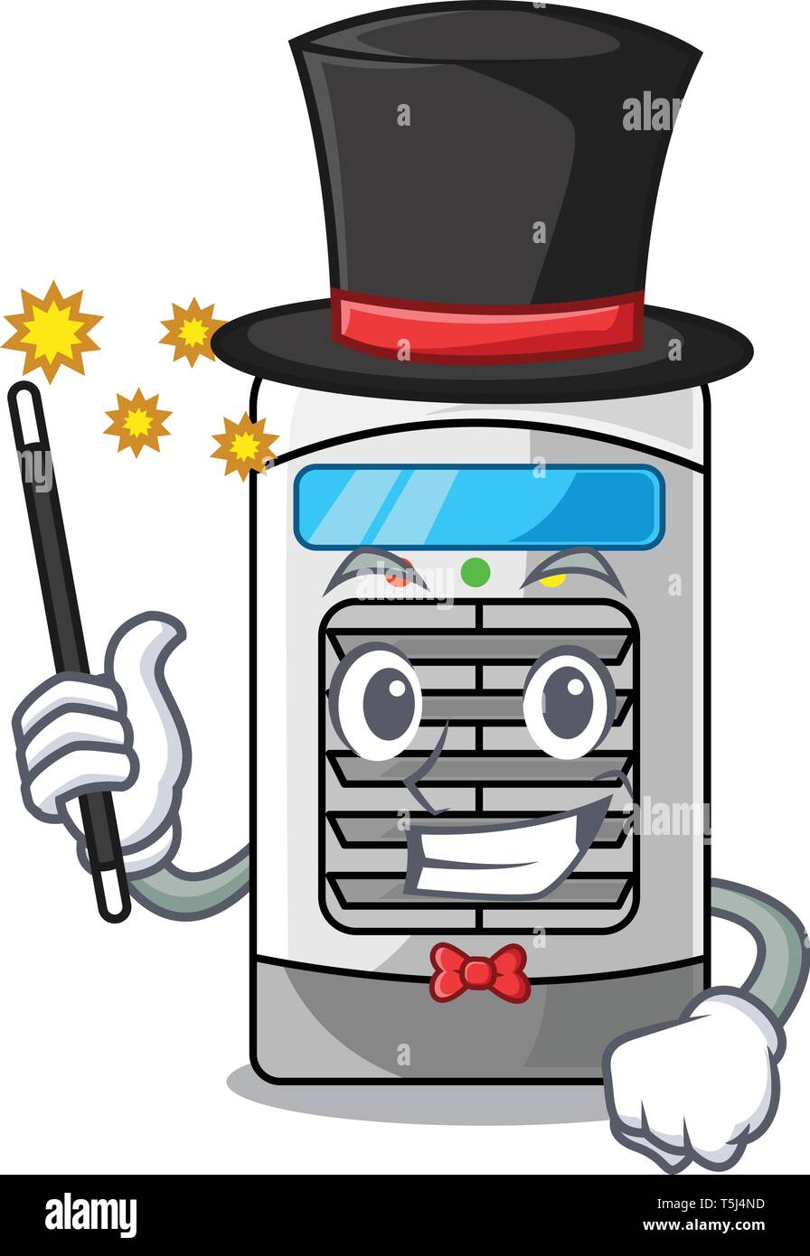 Magician air cooler in the cartoon shape Stock Vector Image & Art - Alamy