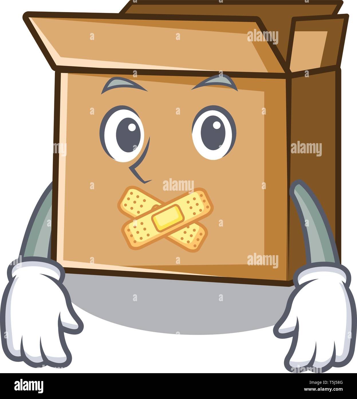 Sending silent Stock Vector Images - Alamy