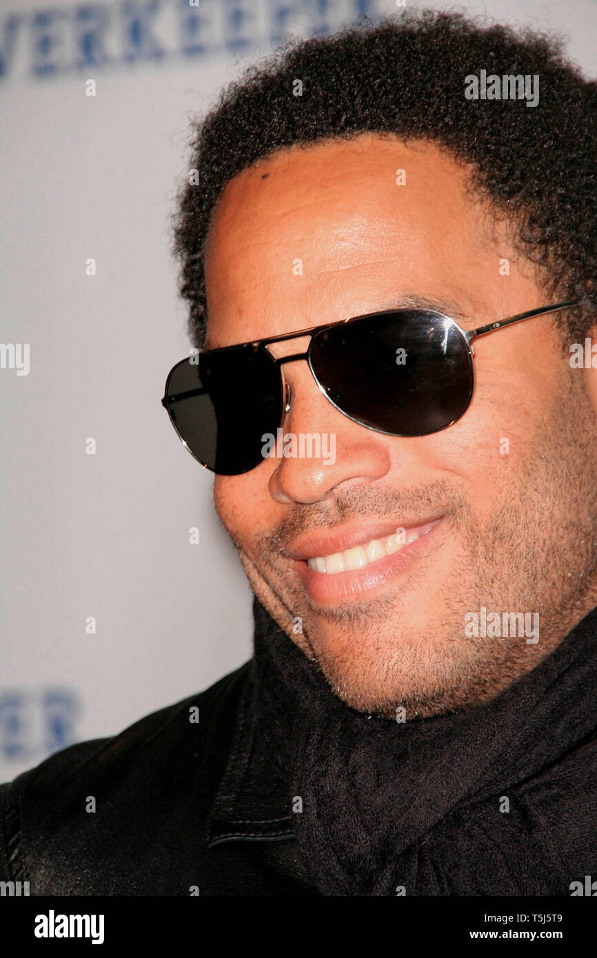 New York, USA. 19 Apr, 2007. Lenny Kravitz at Riverkeeper's benefit ...