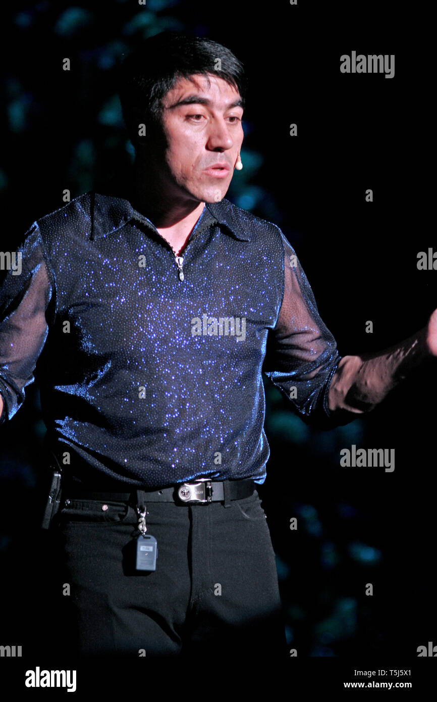 New York, USA. 20 Apr, 2007. Fan Yang, performs at THE GAZILLION BUBBLE ...