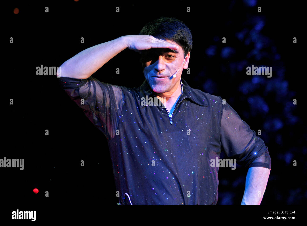 New York, USA. 20 Apr, 2007. Fan Yang, performs at THE GAZILLION BUBBLE ...