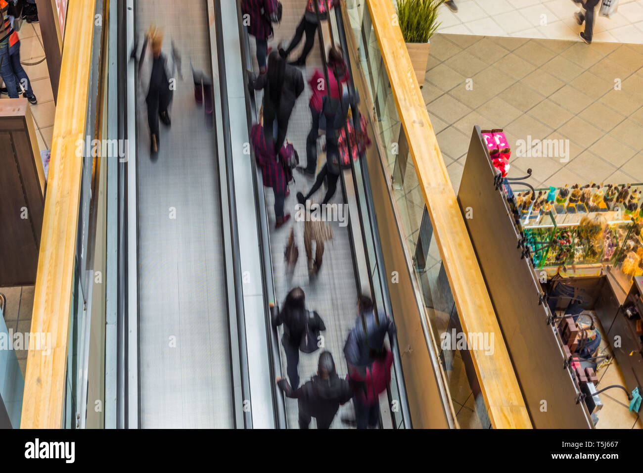 Lithuania market mall outlet hi-res stock photography and images - Alamy