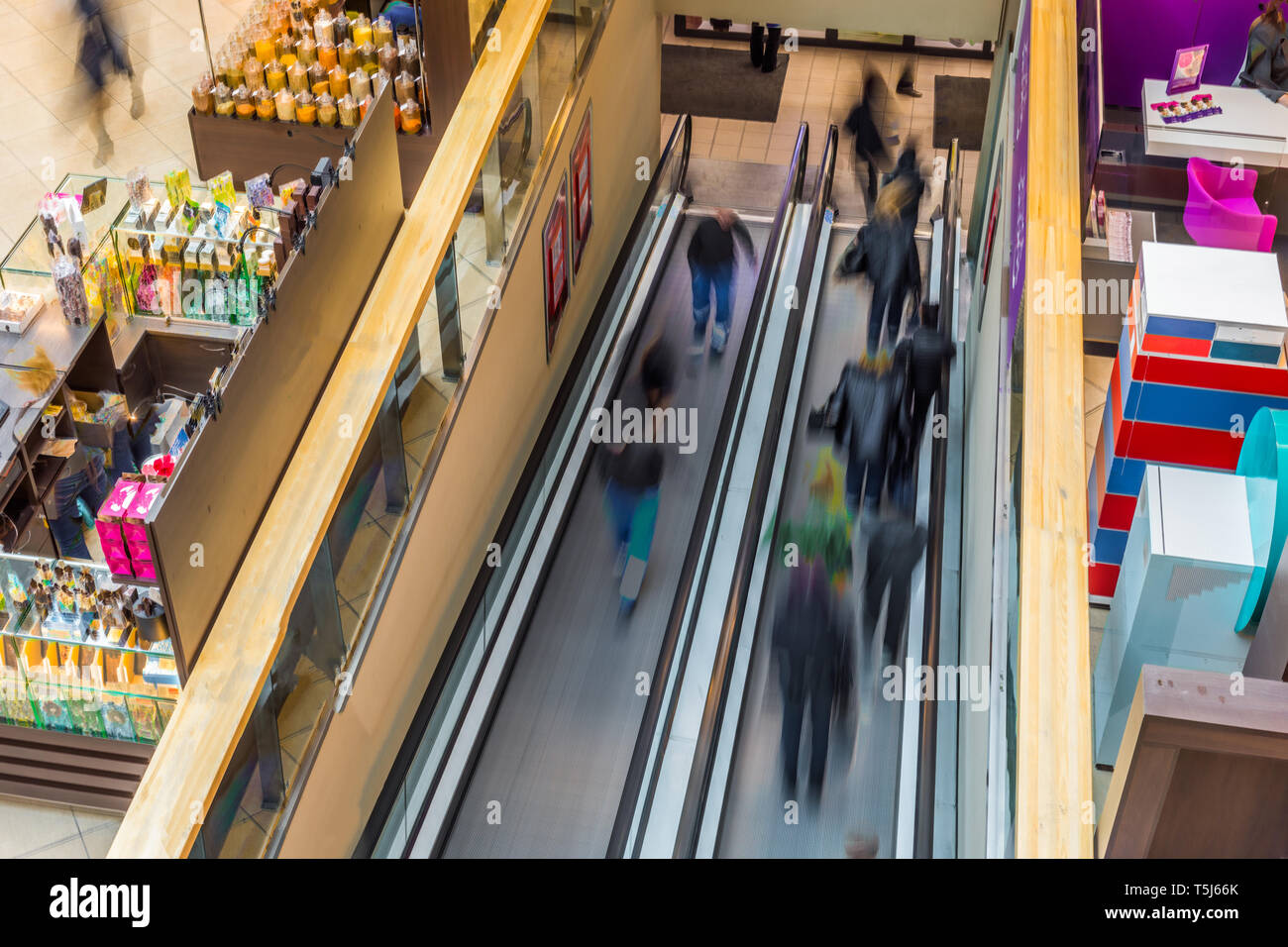 Lithuania market mall outlet hi-res stock photography and images - Alamy