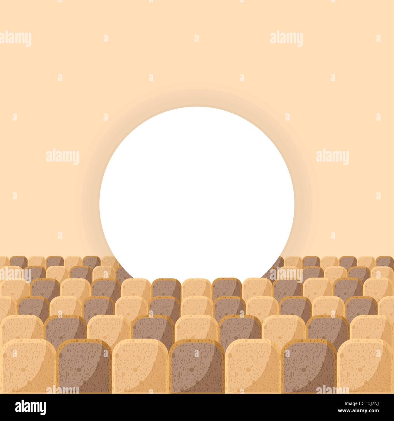 Closeup organic snack backdrop Stock Vector Images - Alamy