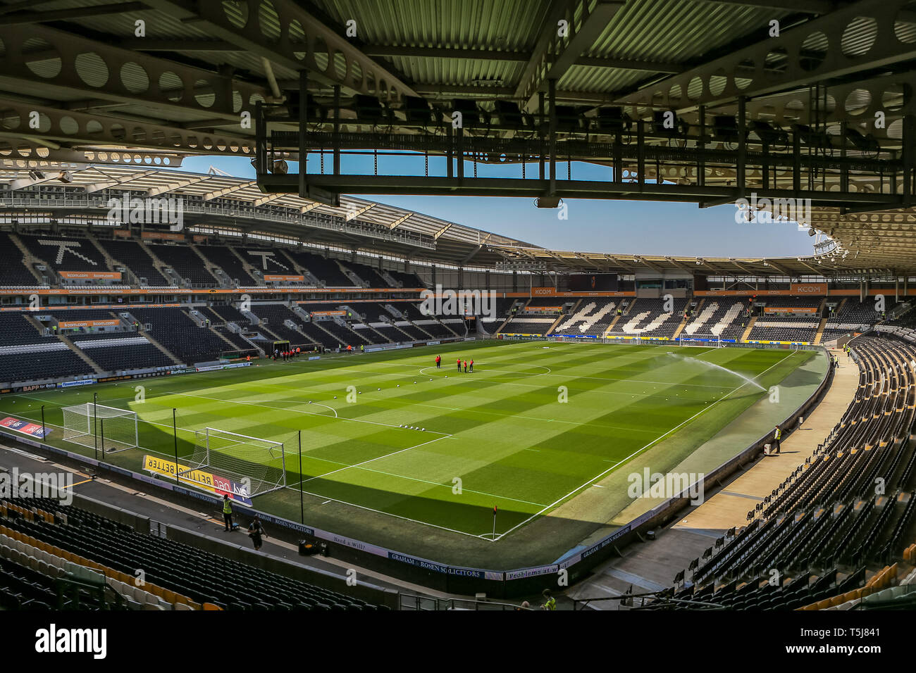 Kcom stadium hi-res stock photography and images - Alamy