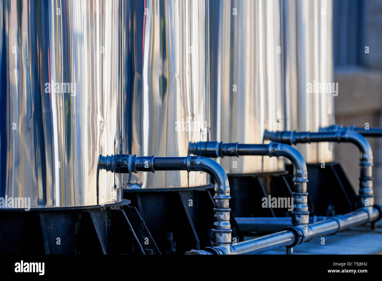 Chrome plated tanks hi-res stock photography and images - Alamy