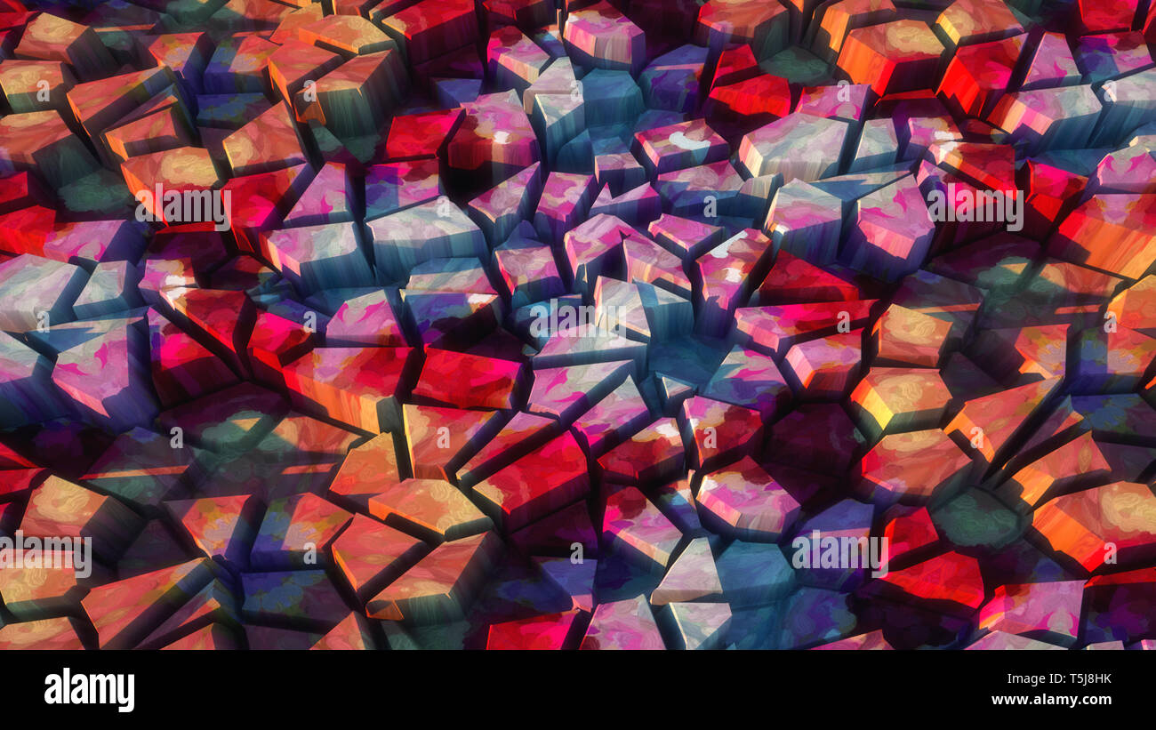 Abstract colorful background illustration Stock Photo - Alamy