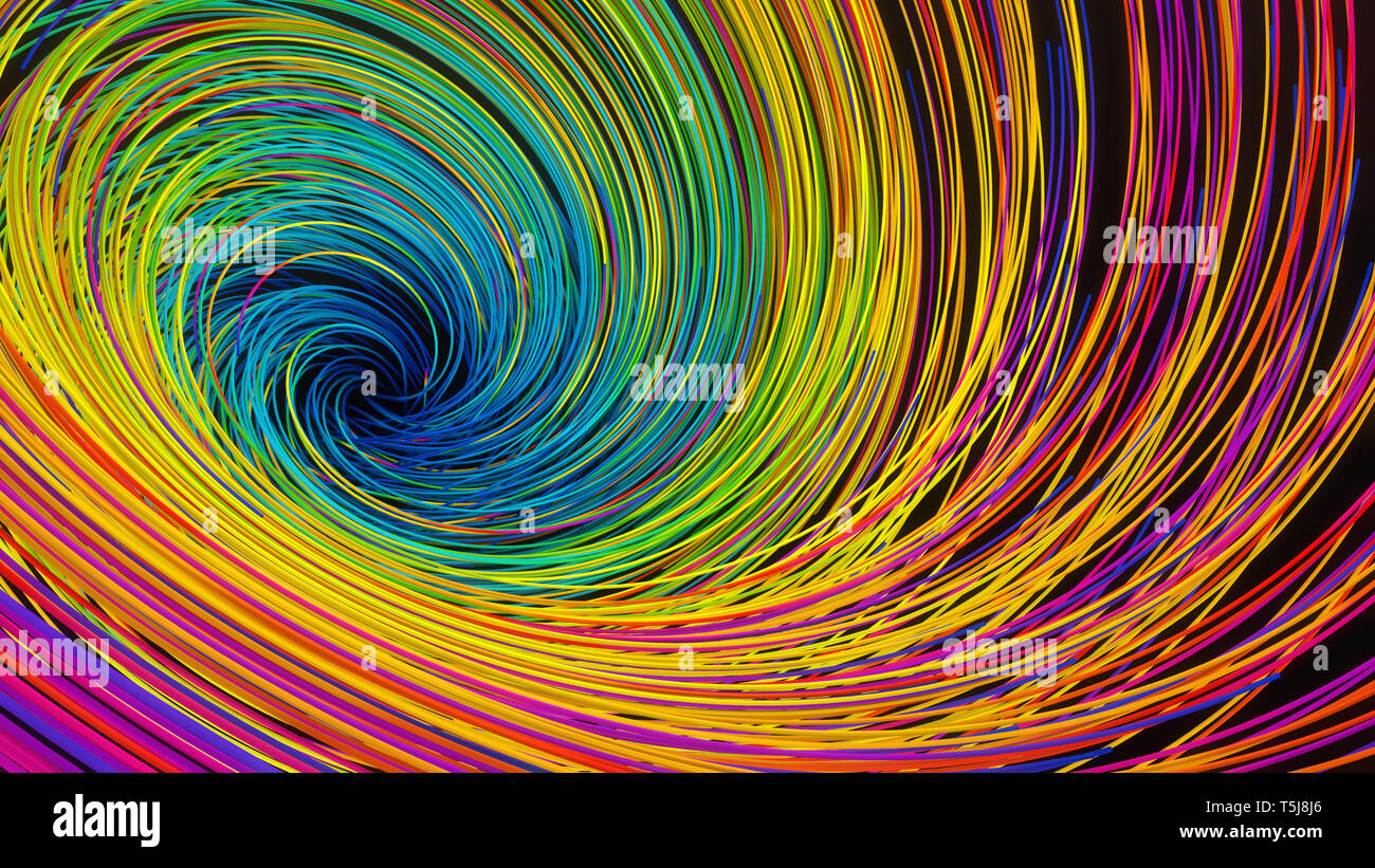 Vibrant abstract color splash hi-res stock photography and images - Alamy