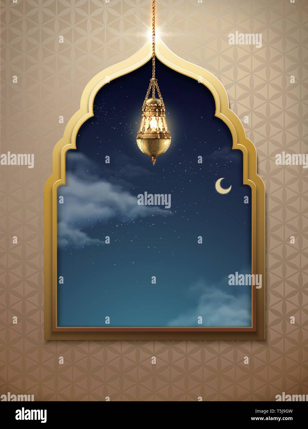 Lantern arch Stock Vector Images - Alamy