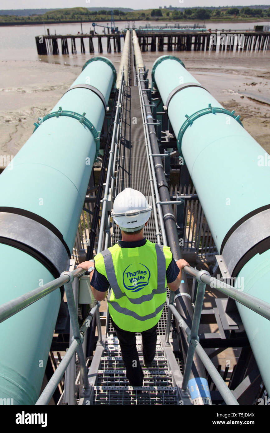 Thames Gateway Water Treatment Works - Becton, Greater London. 17 June ...