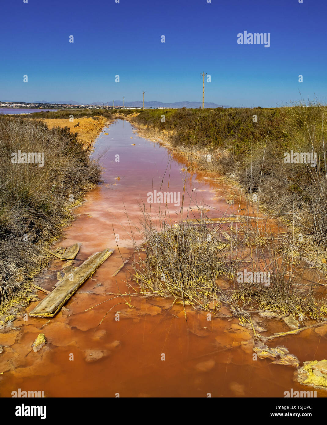 Torrevieja pink lake alicante hi-res stock photography and images - Alamy