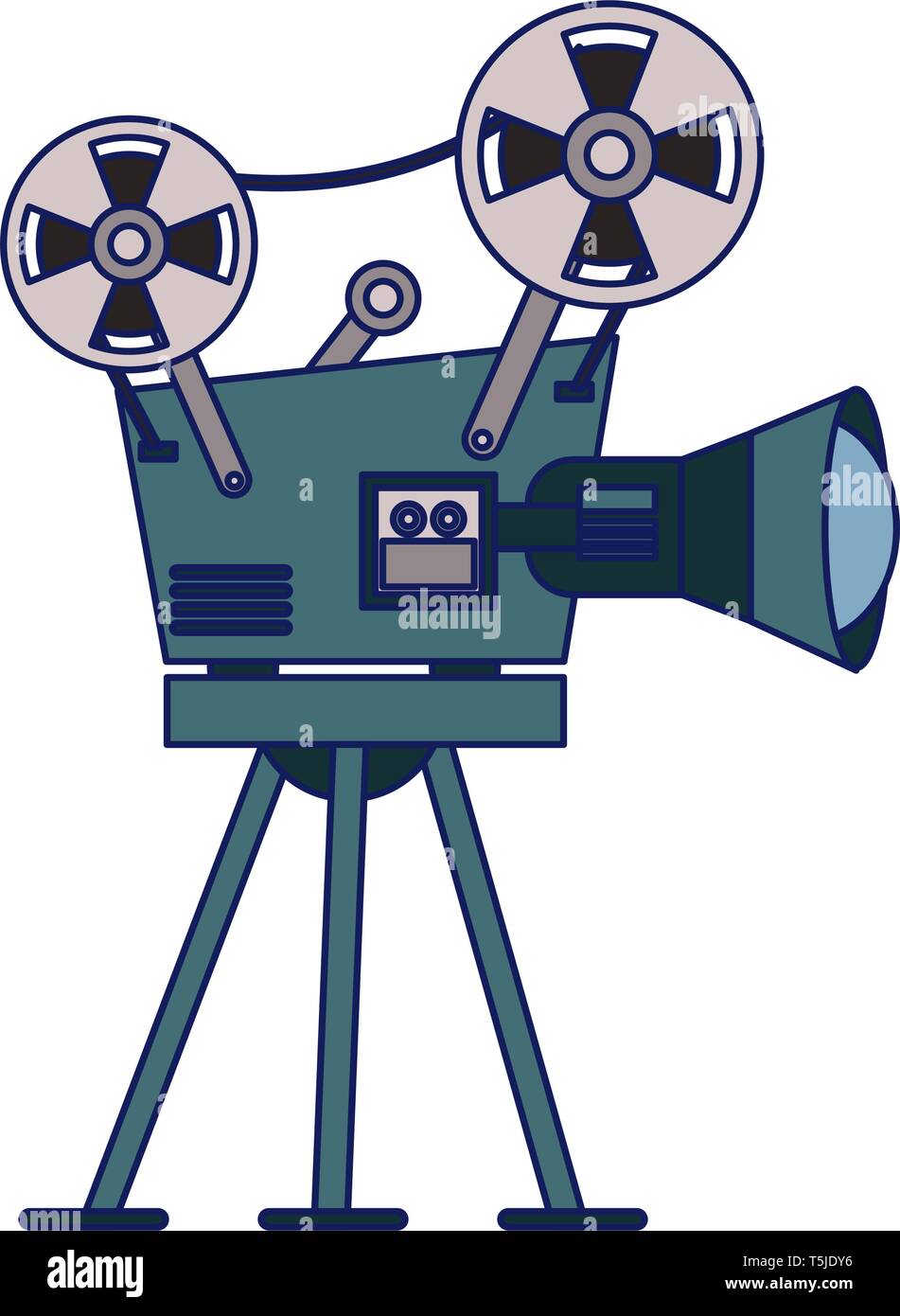 Cinema and movies cartoons Stock Vector Image & Art - Alamy