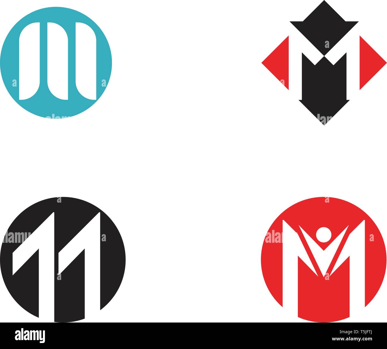 M letter logo and symbol vector business Stock Vector Image & Art - Alamy
