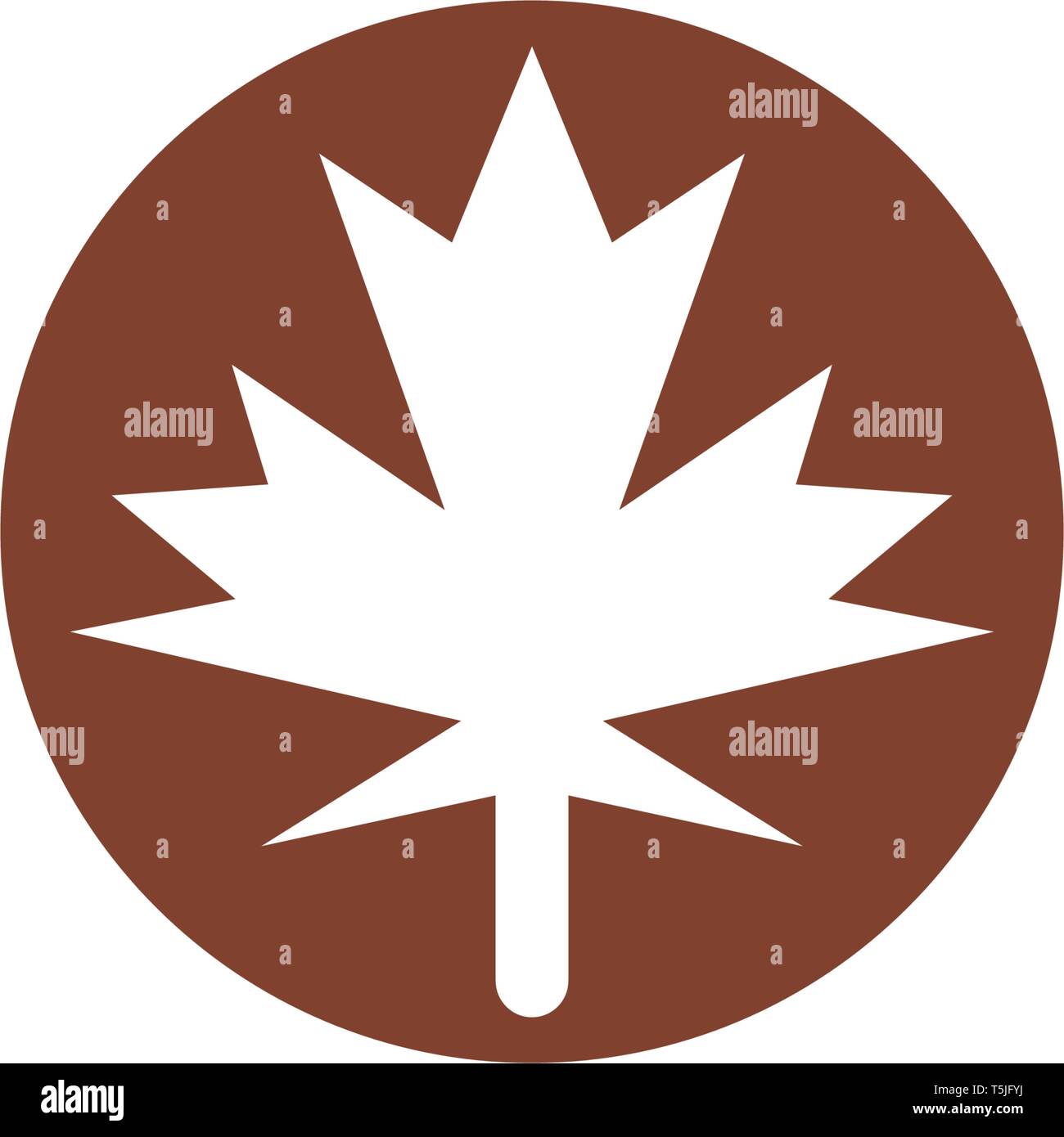 Maple leaf vector illustration design template Stock Vector Image & Art ...
