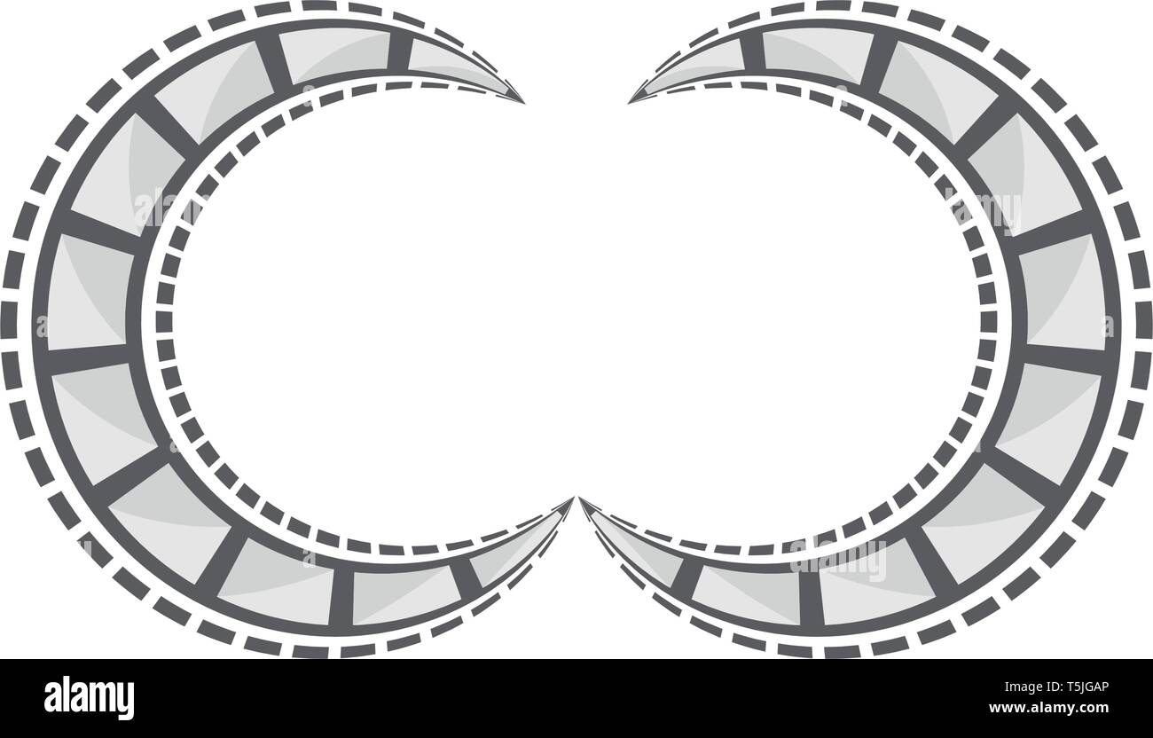 filmstrip vector template illustration design Stock Vector Image & Art ...