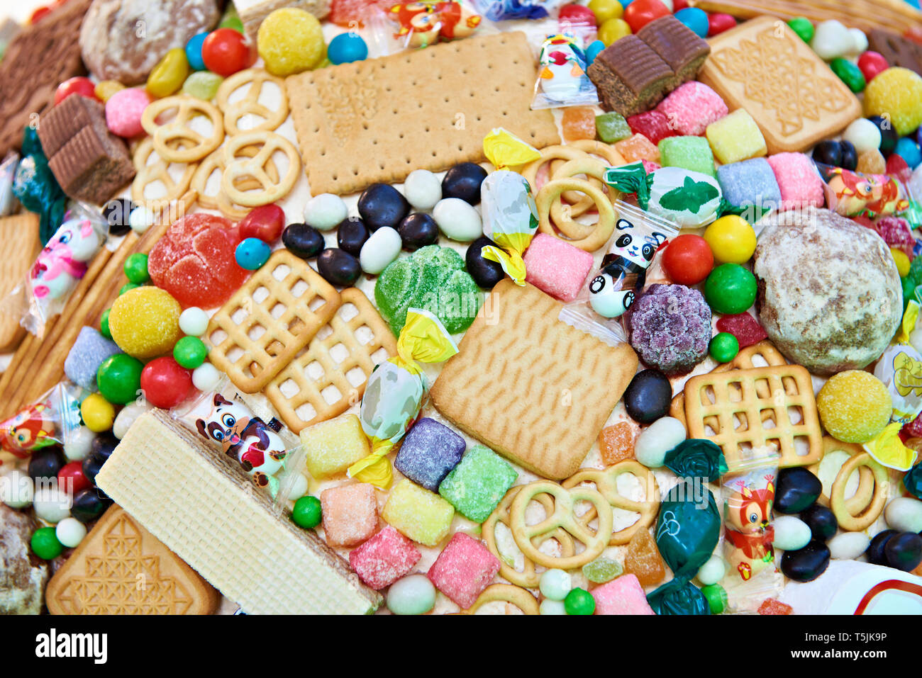 Smarties cookies hi-res stock photography and images - Alamy