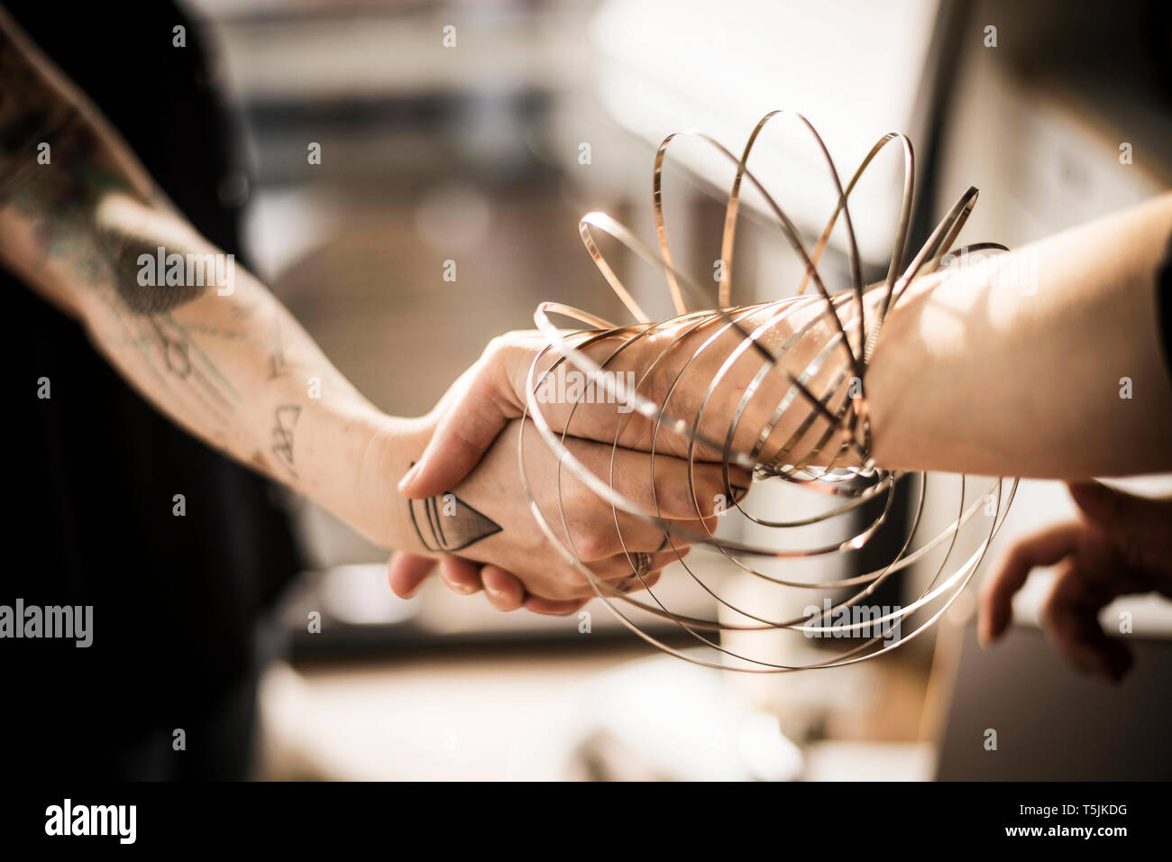 Designers playing ring forms hi-res stock photography and images - Alamy