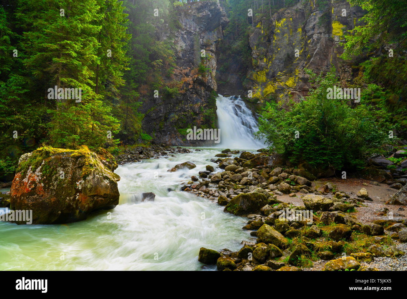 Riva waterfalls summer hi-res stock photography and images - Alamy