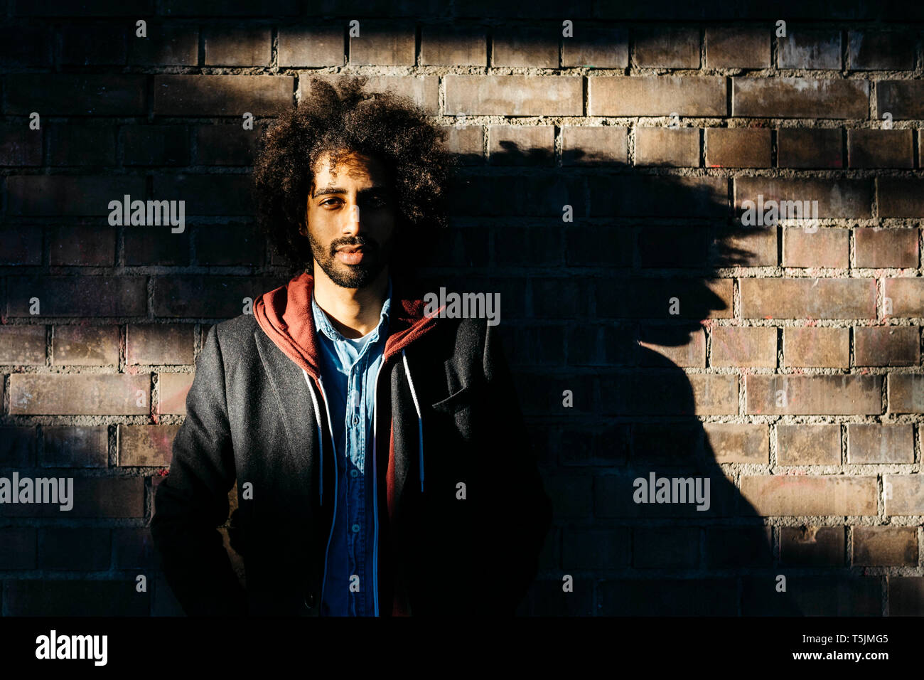 Man shadow standing hi-res stock photography and images - Alamy