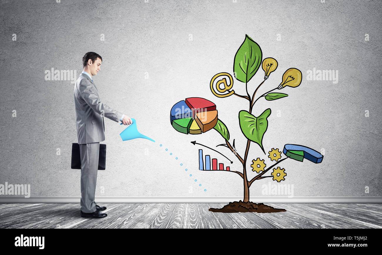 Entrepreneur Drawing