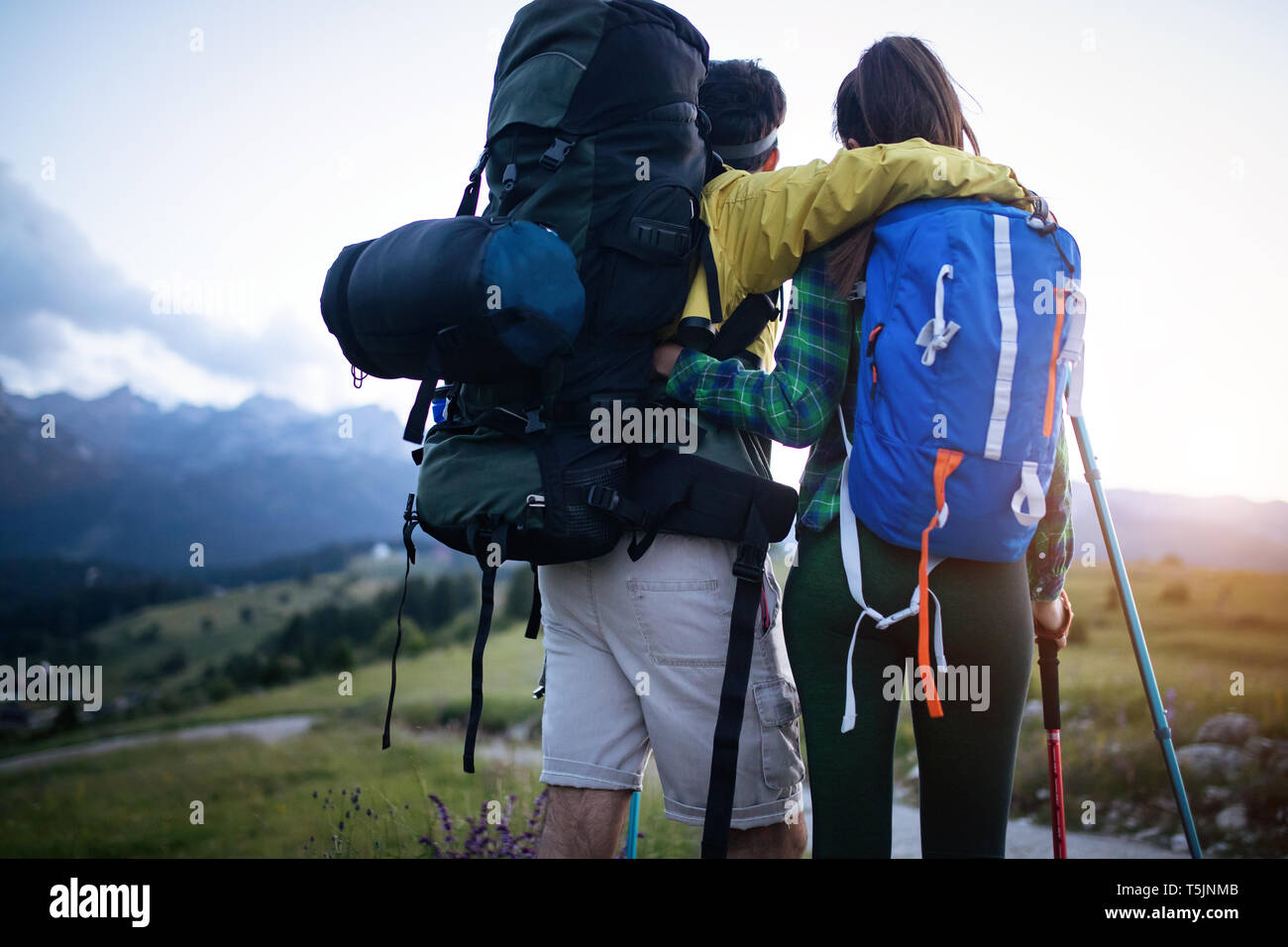 Active young couple hi-res stock photography and images - Alamy