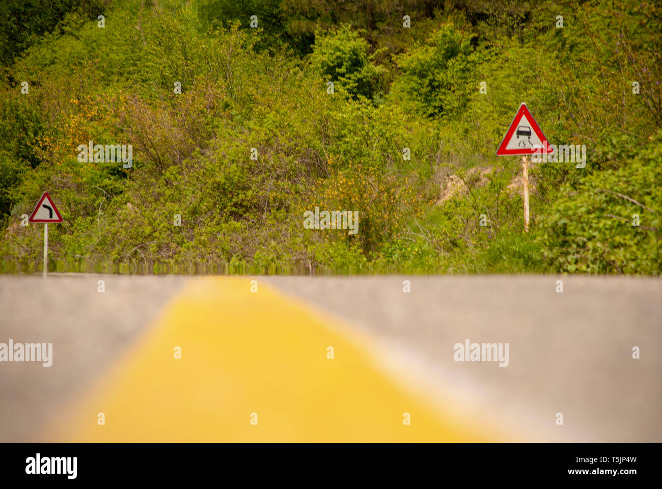 Jungle of road signs hi-res stock photography and images - Alamy