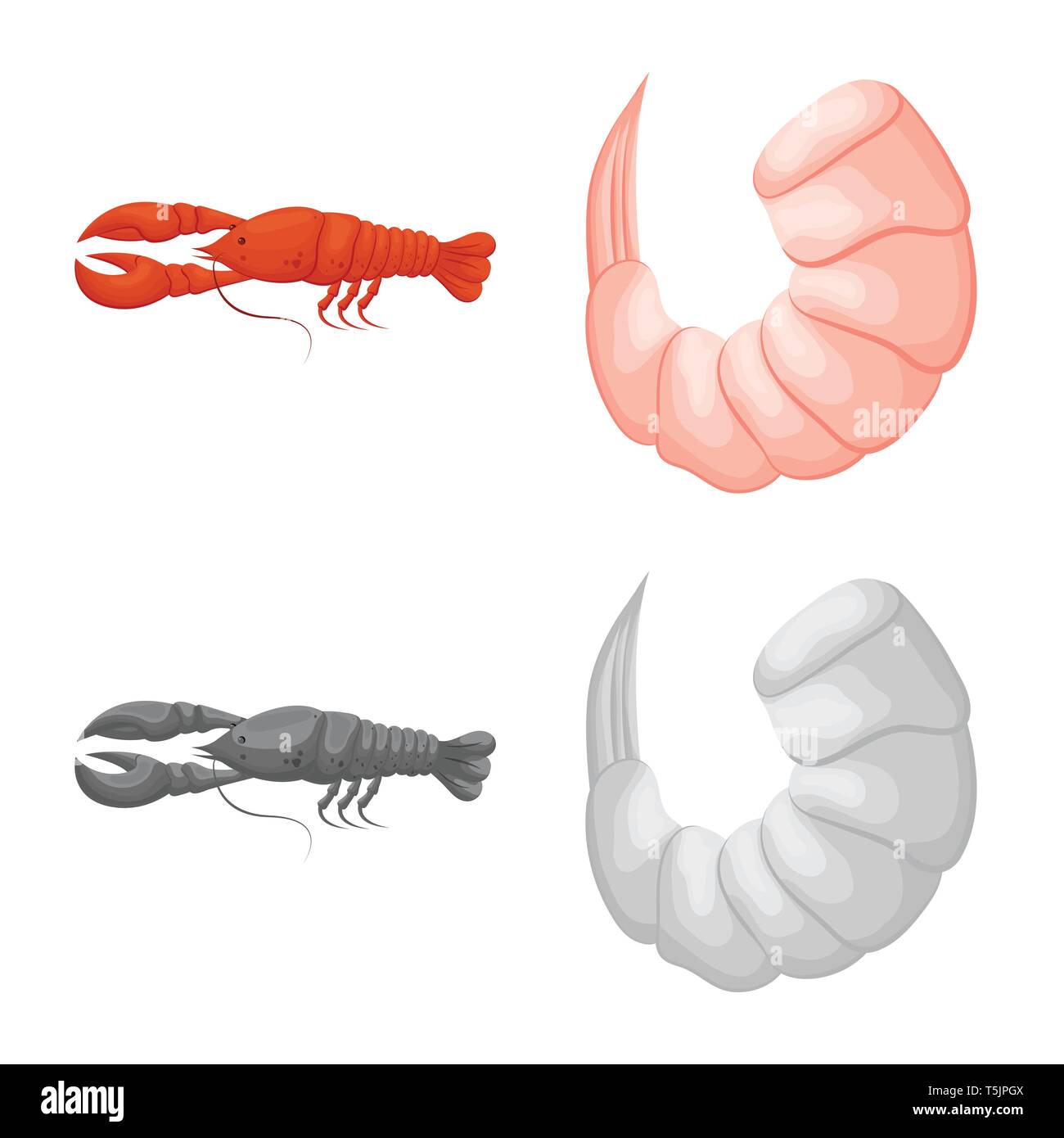 crayfish,prawn,lobster,creature,red,boiled,fresh,restaurant,beach,raw ...